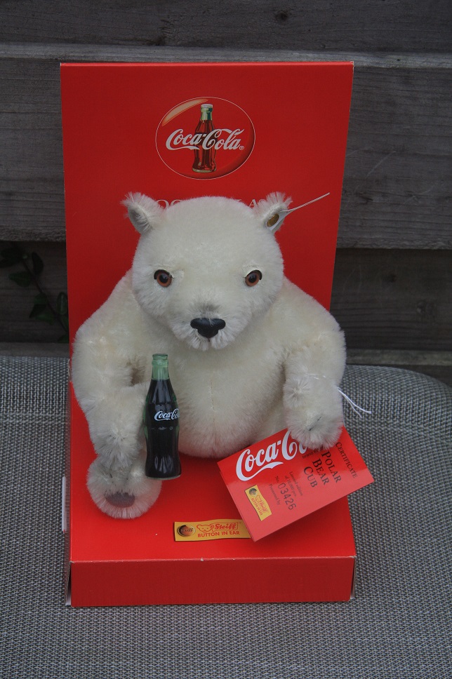 2000 Steiff EAN 666032 Coca Cola Cub | 666032 | 666032